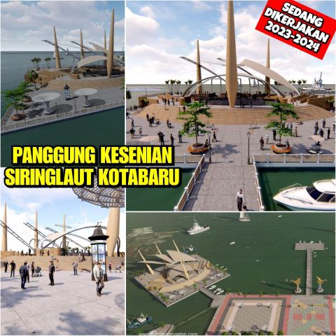 Pengembangan Kawasan Wisata Siring Laut Digenjot Terus – SuaraKalimantan.com