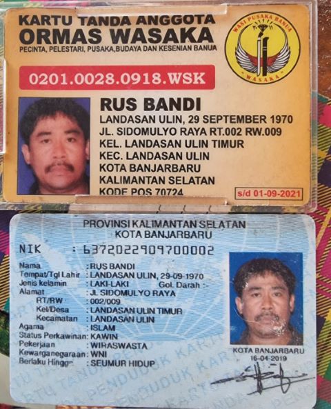 Ternyata Panglima Ulin Penasehat Organisasi Wasaka Kalimantan Selatan ...